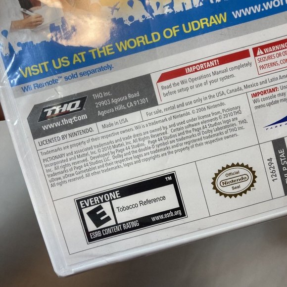 Nintendo | Video Games & Consoles | Nintendo Wii Pictionary Family Game ...